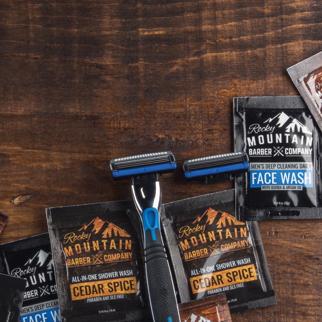Buy Any Item, Get Two Free Razor Blades – Rocky Mountain Barber Company