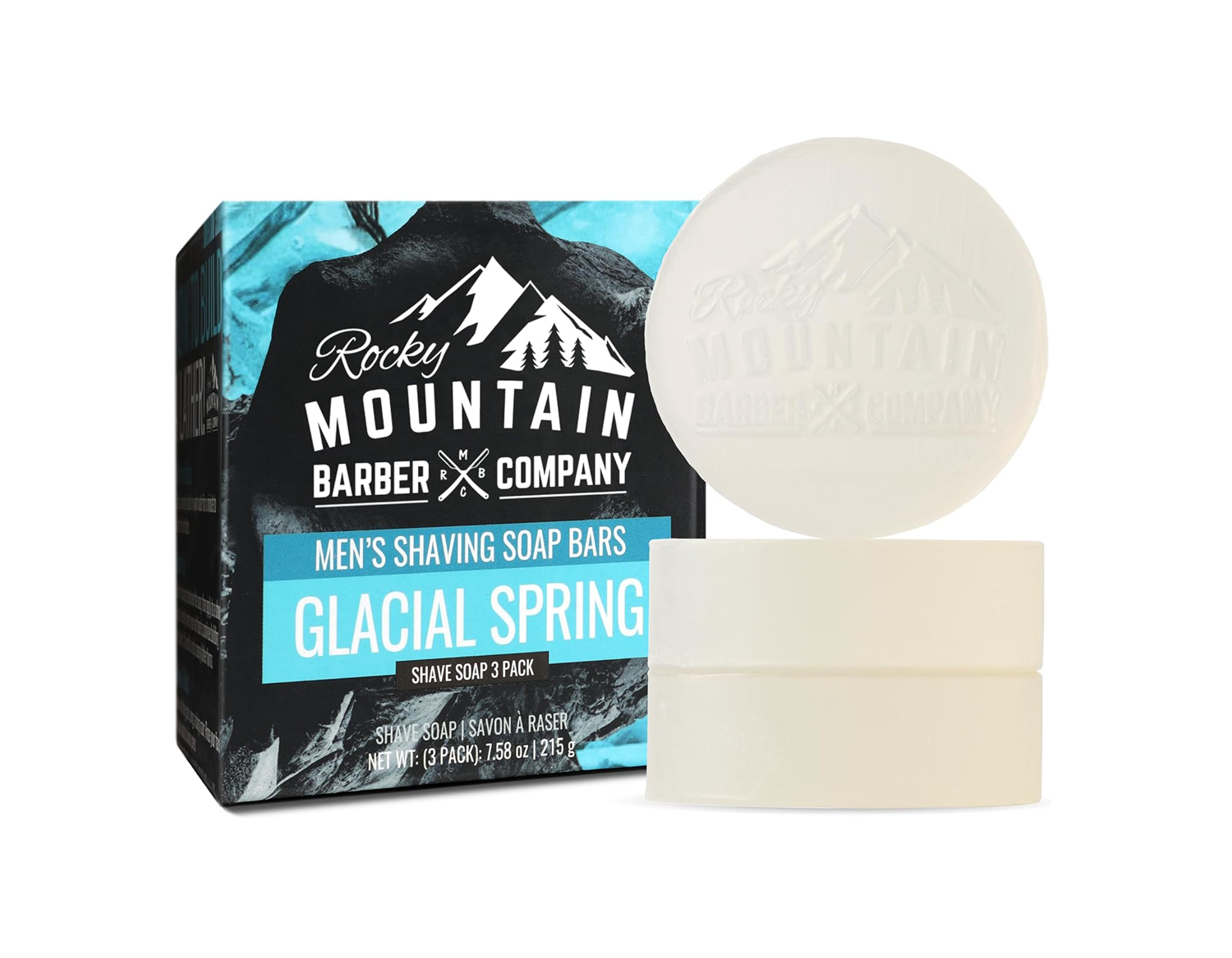Glacial Spring Shave Soaps – Rocky Mountain Barber Company