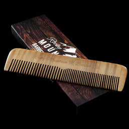 Sandalwood Hair Comb | Rocky Mountain Barber Company