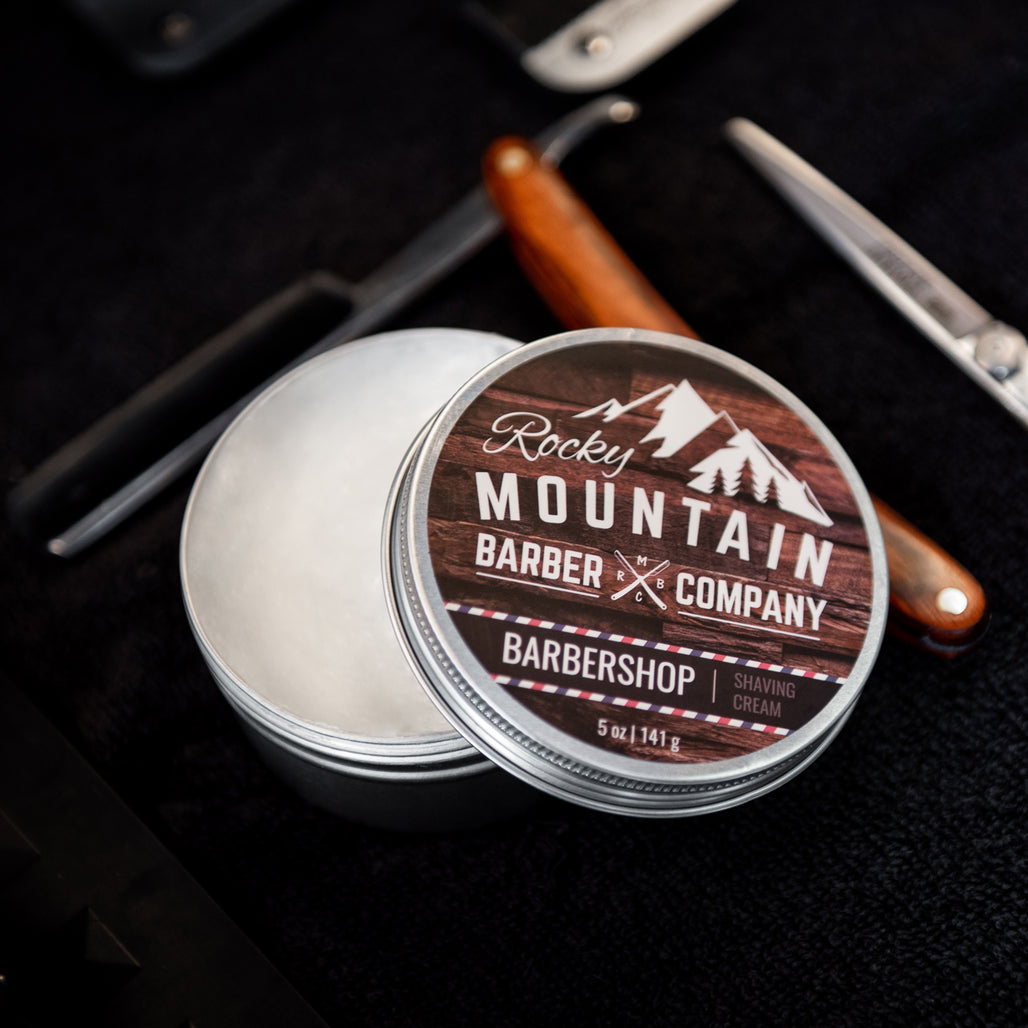 Barbershop Shaving Cream | Rocky Mountain Barber Company