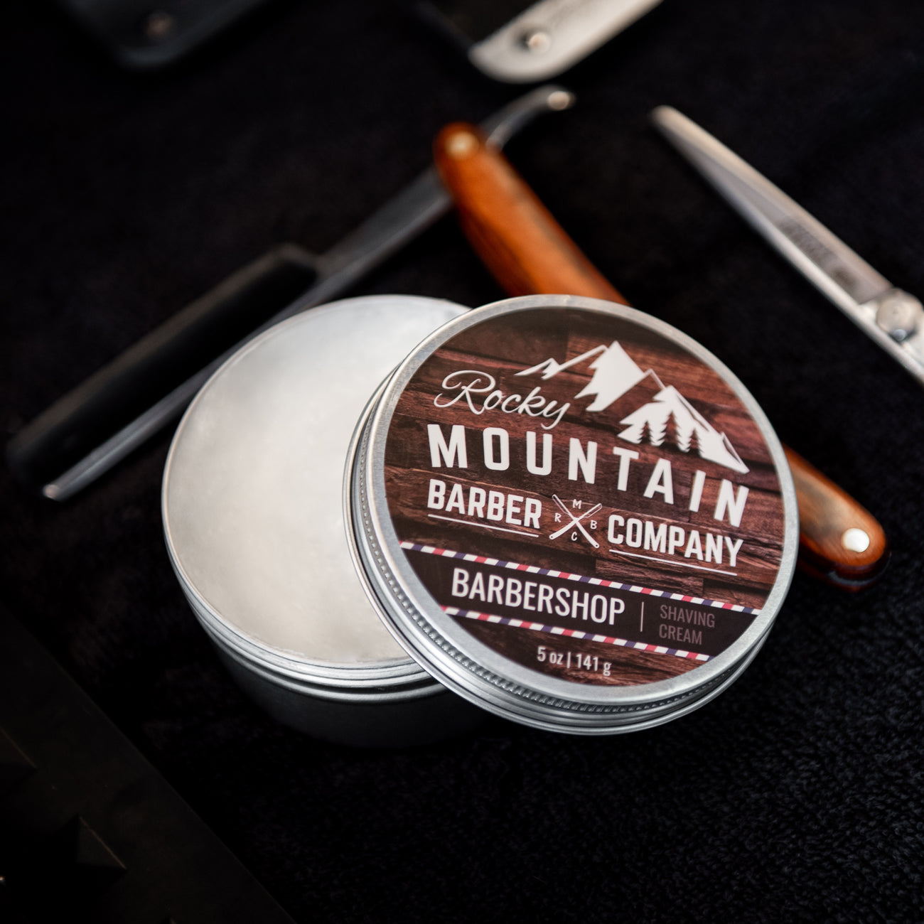 Barbershop Shaving Cream | Rocky Mountain Barber Company