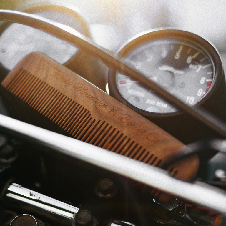 Sandalwood Hair Comb | Rocky Mountain Barber Company