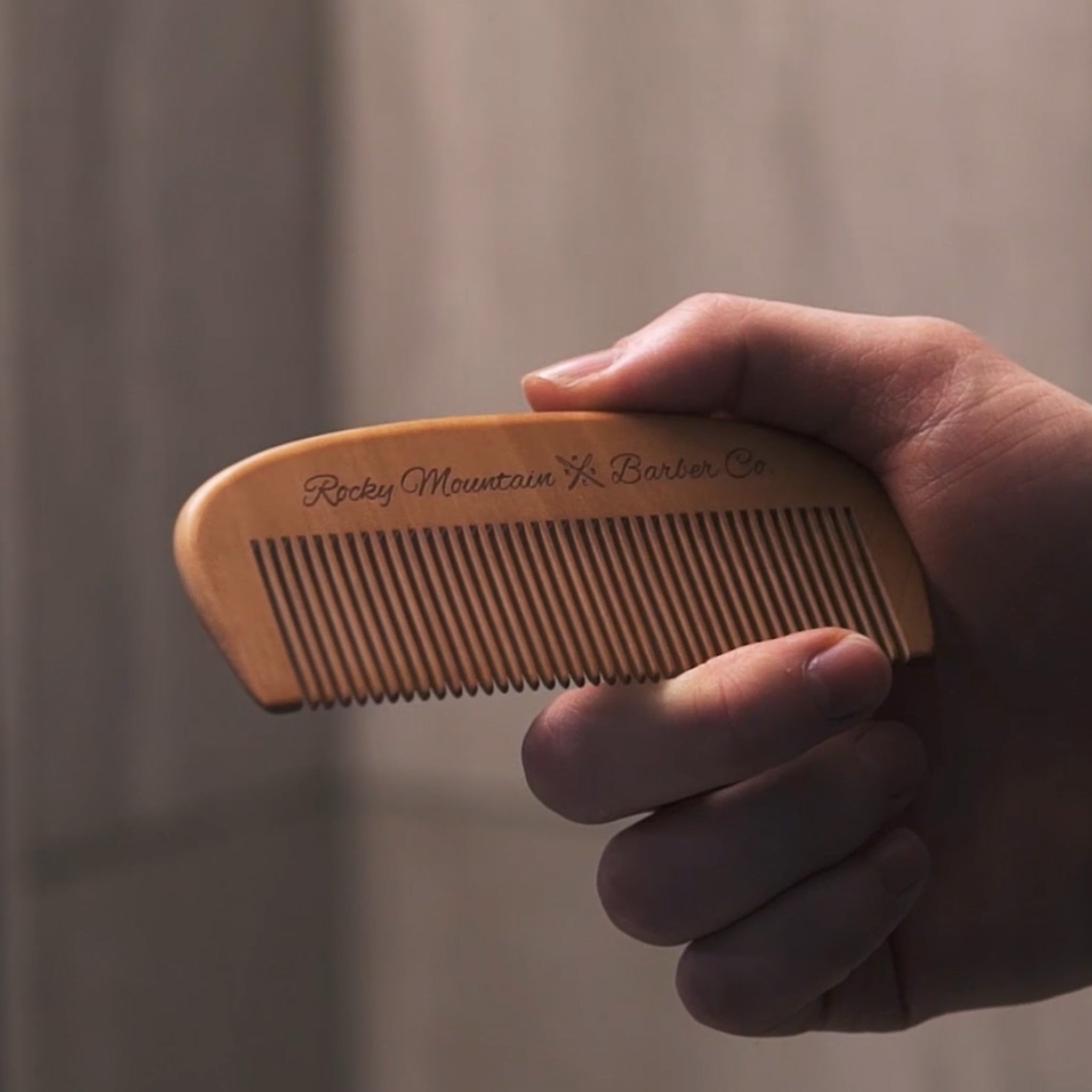 Men's Hair Combs | Solid & Sturdy Wooden Hair Combs for Men – Rocky ...