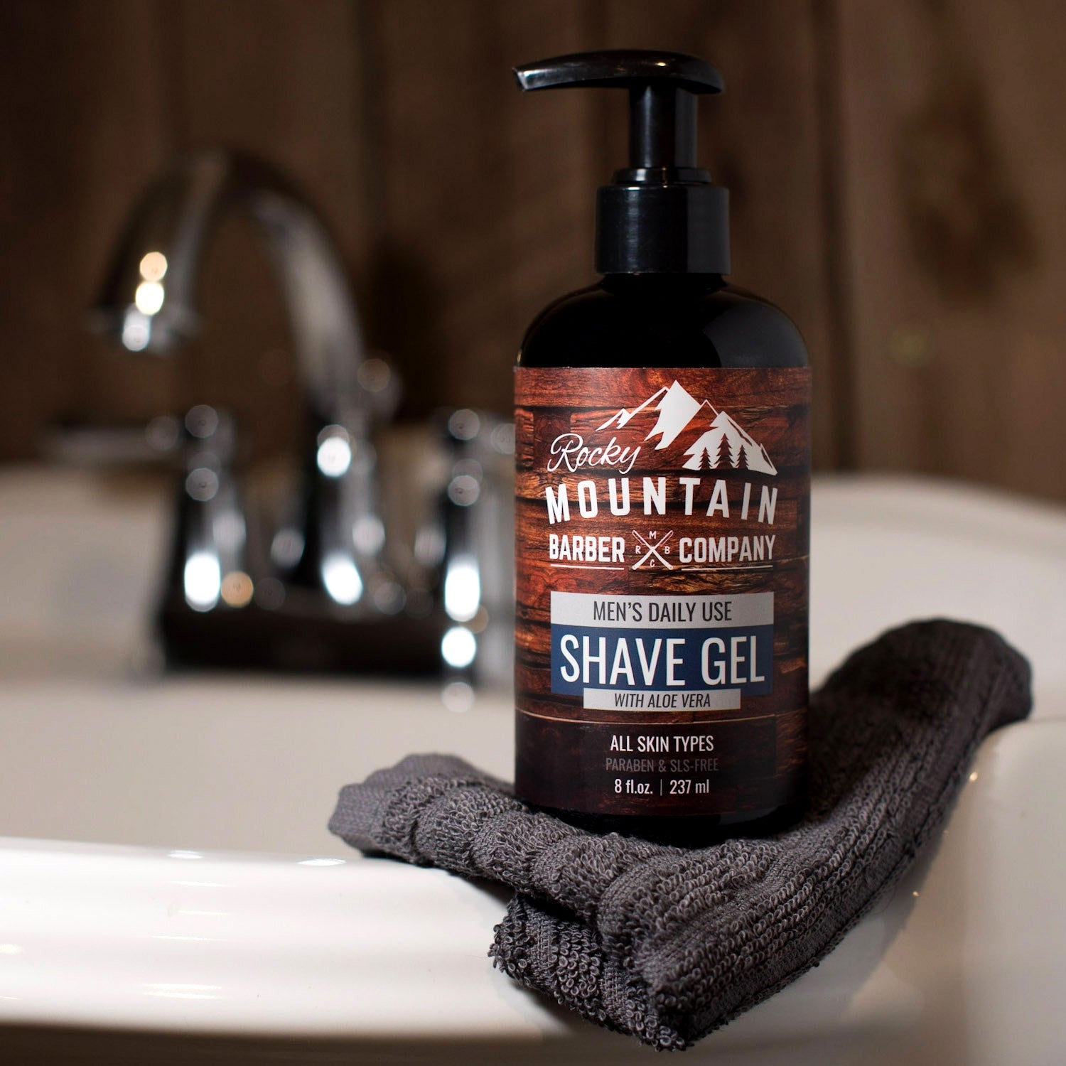 Clear Shave Gel | Rocky Mountain Barber Company